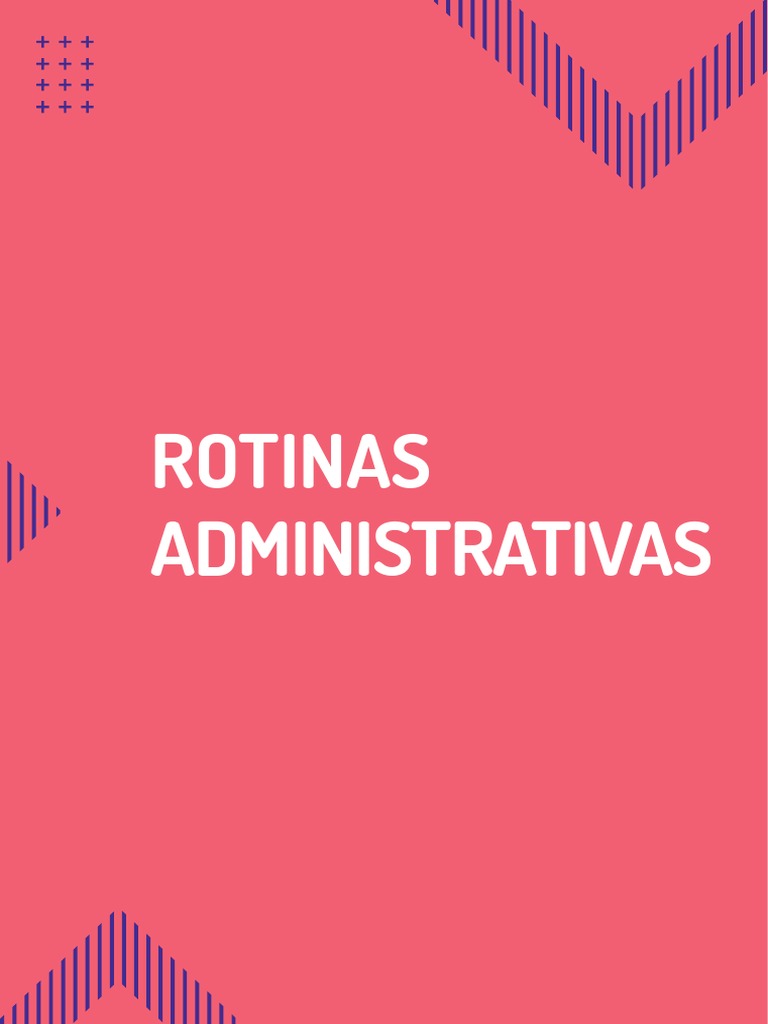 Rotinas Administrativas | PDF | Impressão | Trabalho à distância