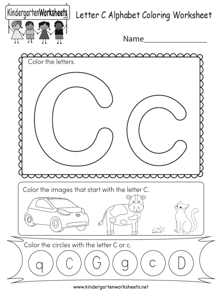 Alphabet Coloring Letter C | PDF