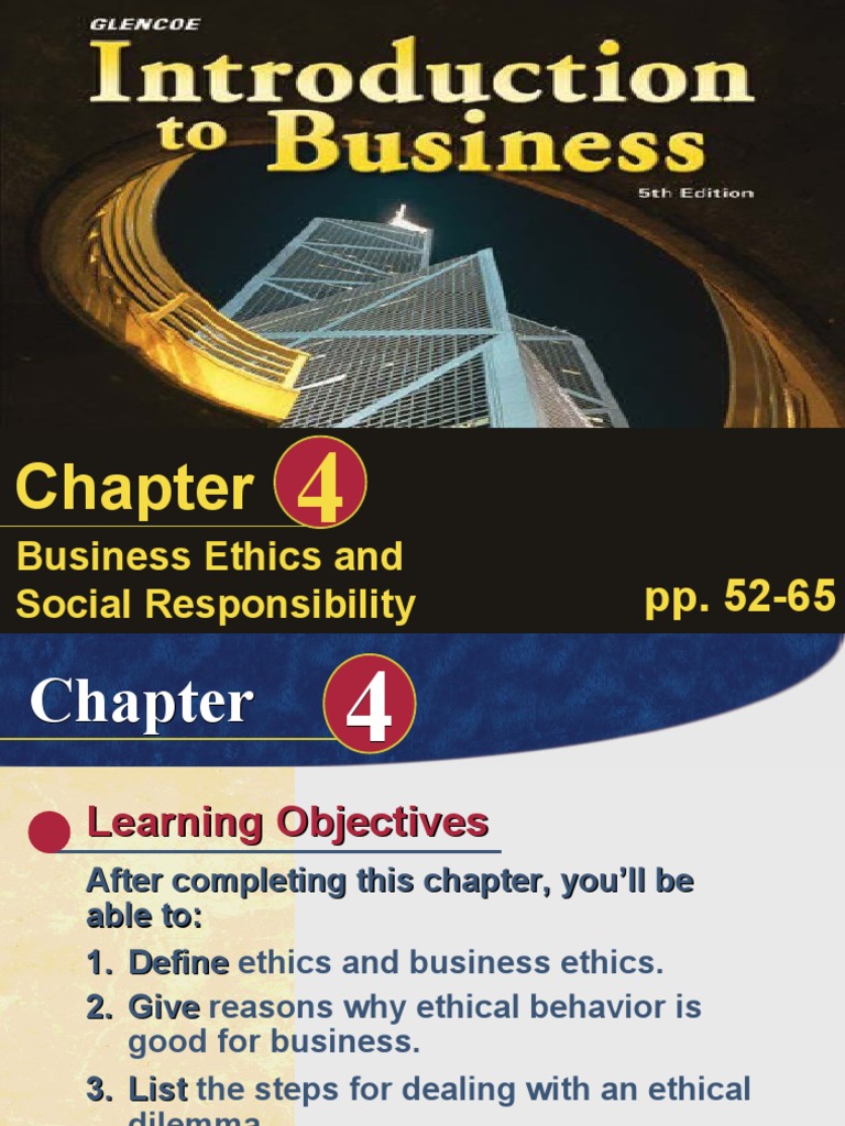Business Ethics and Social Responsibility 2 | PDF | Business Ethics ...
