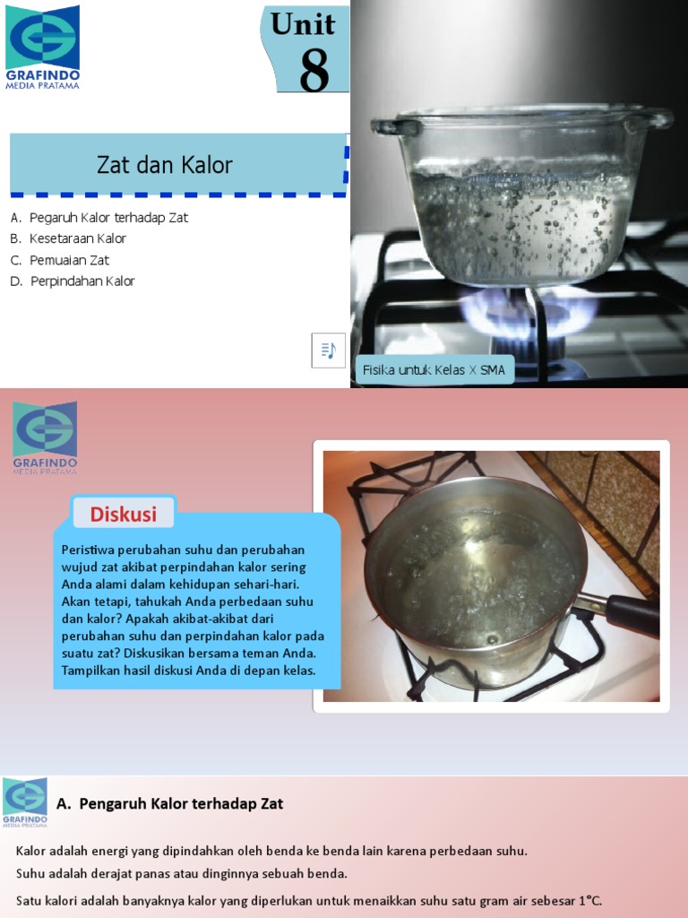 Zat Dan Kalor | PDF | Metode & Bahan Ajar | Teknologi & Rekayasa