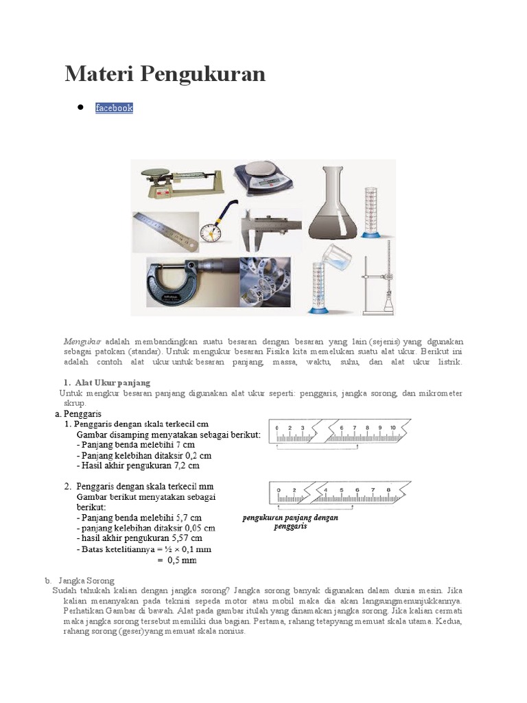 Materi Pengukuran | PDF