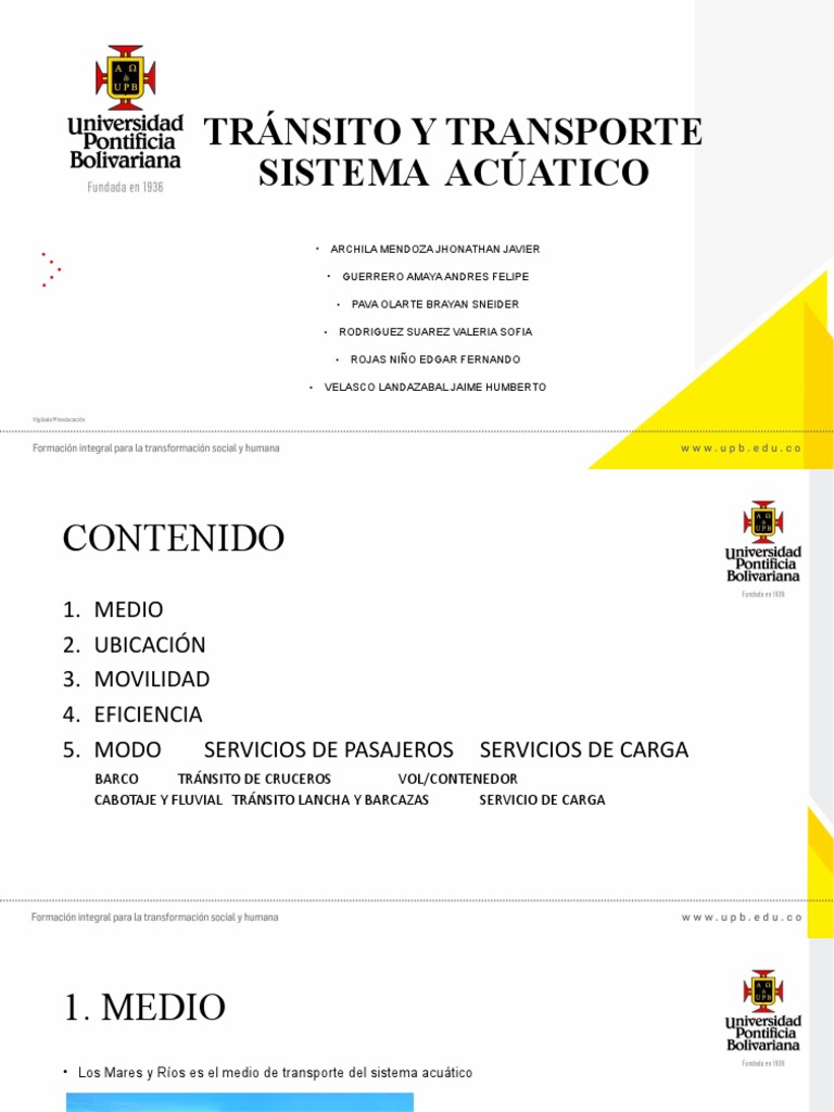 Transporte Acuático: Eficiencia y Modos | PDF | Crucero | Barcos