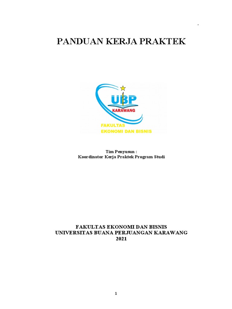 Panduan Kerja Praktek Manajemen 2020-2021 Finish | PDF