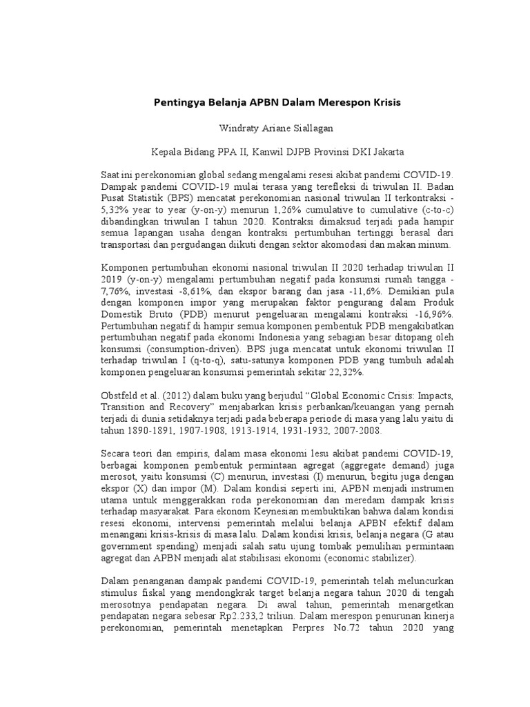 Contoh Tulisan Ilmiah Populer 2 | PDF