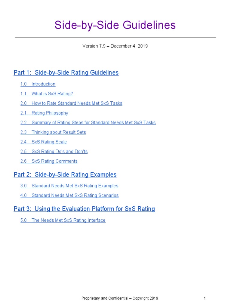 Side by Side | PDF | Reason | Business