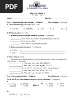 Project All Numerates Grade 6 | PDF | Numbers | Notation
