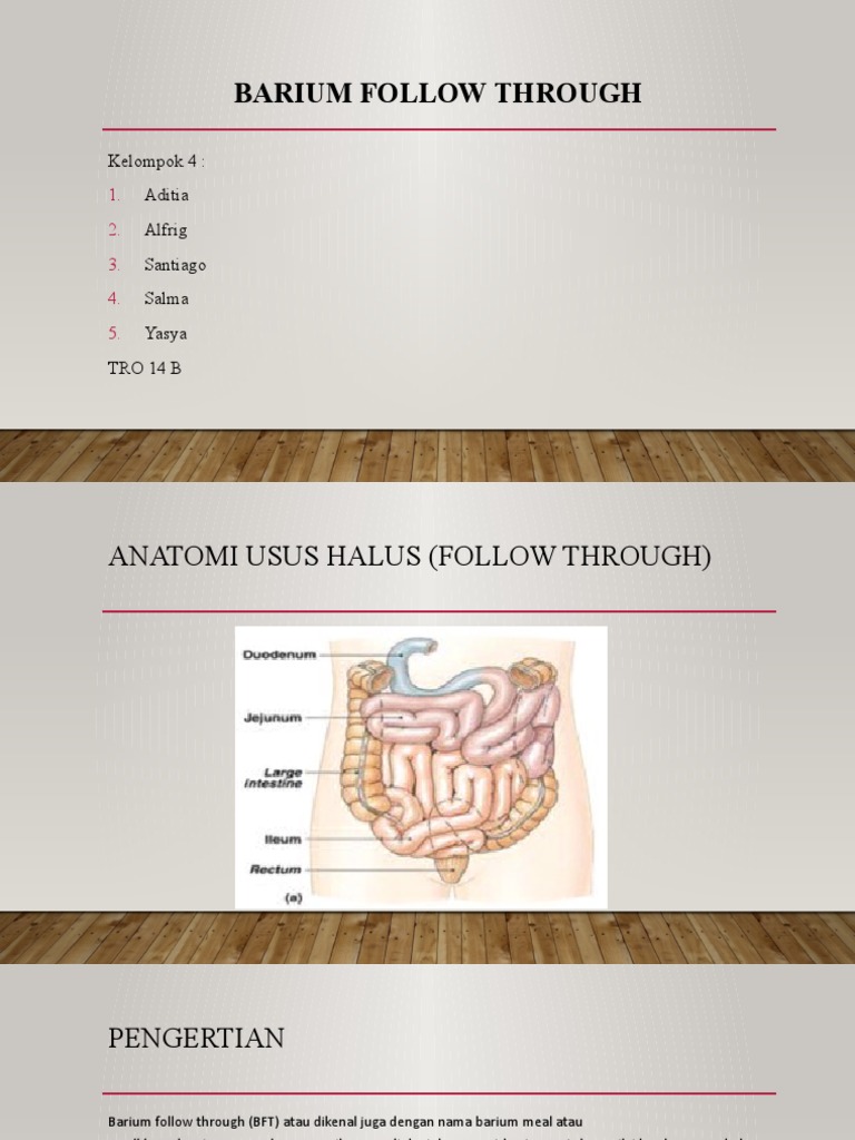 Kel. 4 Barium Follow Through | PDF