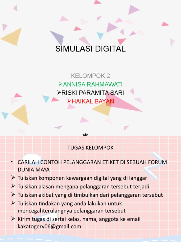 Simulasi Digital | PDF | Game & Aktivitas