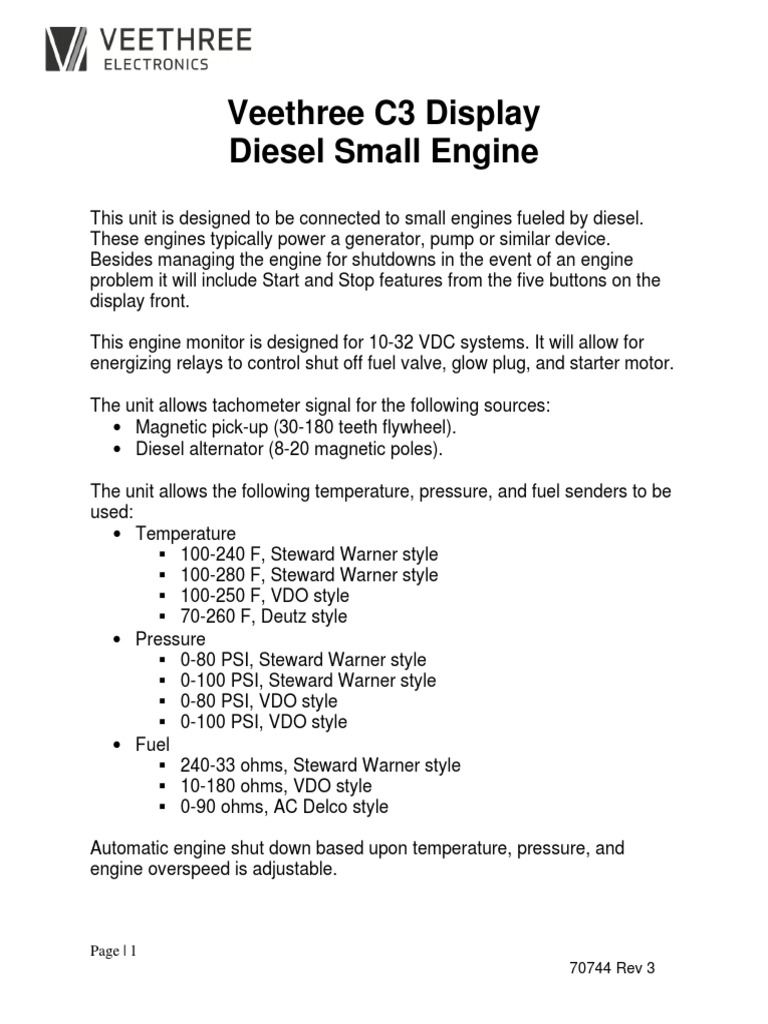 Engine Controller Manual Pdf Relay Engines
