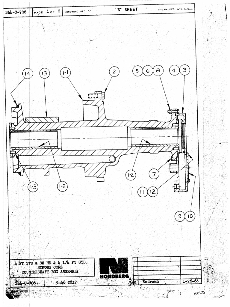 Countershaft Box Assembly | PDF