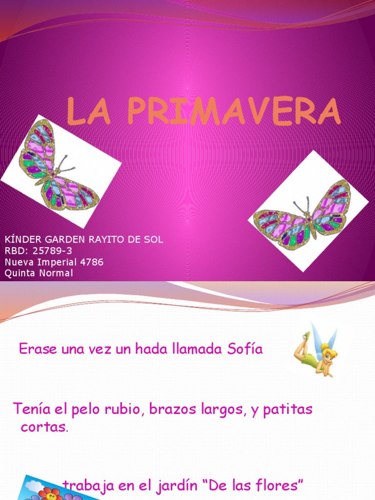 Cuento La Primavera | PDF