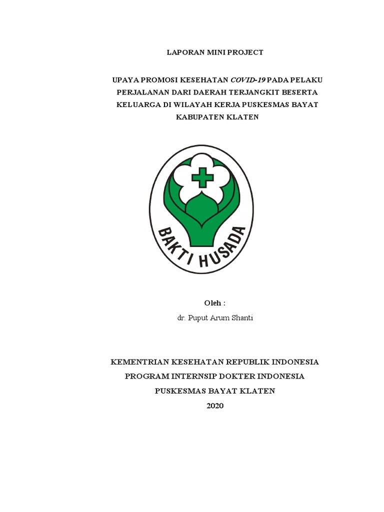 Cover Minipro DR - Puput | PDF