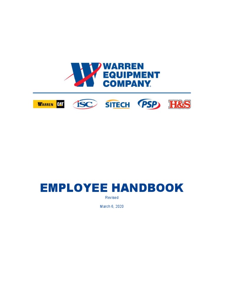 2020 WEC Handbook Revised March 6 2020 | PDF | Sexual Harassment ...