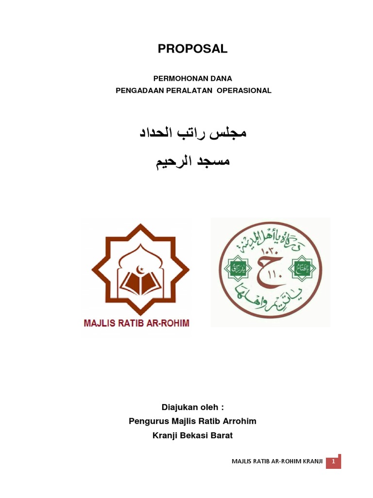 Proposal Majlis Ratib | PDF