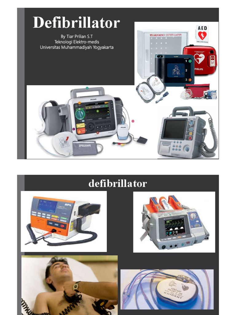 Jenis dan Prinsip Defibrillator | PDF