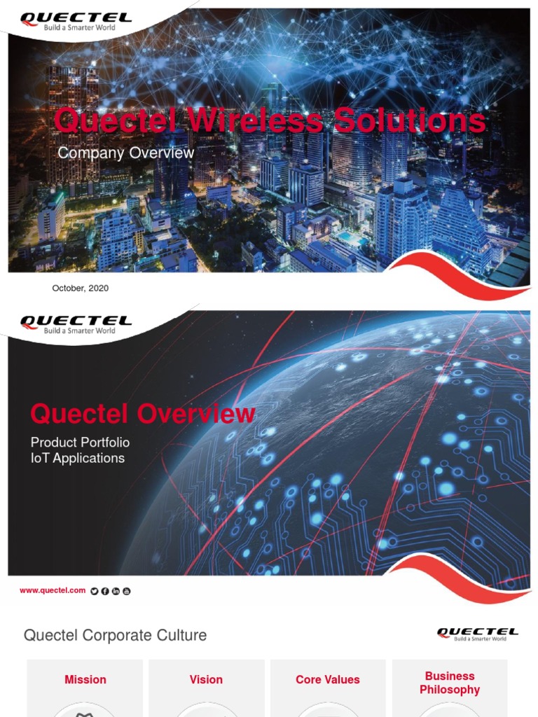 Quectel Company Overview EN - V5.6-OC | PDF
