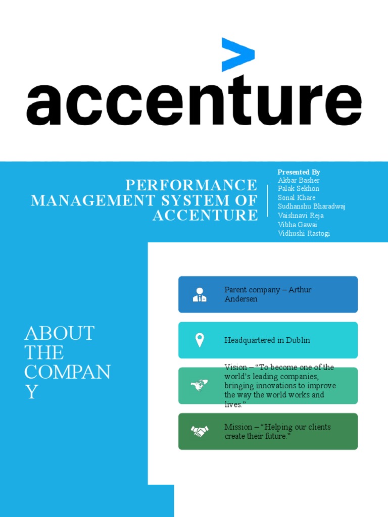 Performance Management System of Accenture: Presented by | PDF ...
