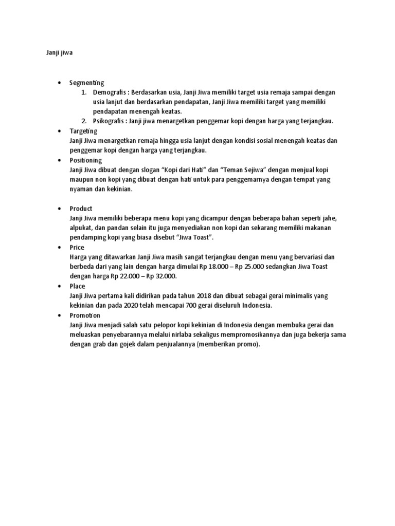 Janjiw | PDF | Gaya Hidup