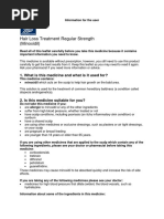 Fingertip Unit Chart | PDF