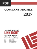 Electrical Company Profile | PDF | Electrician | Electric Power ...