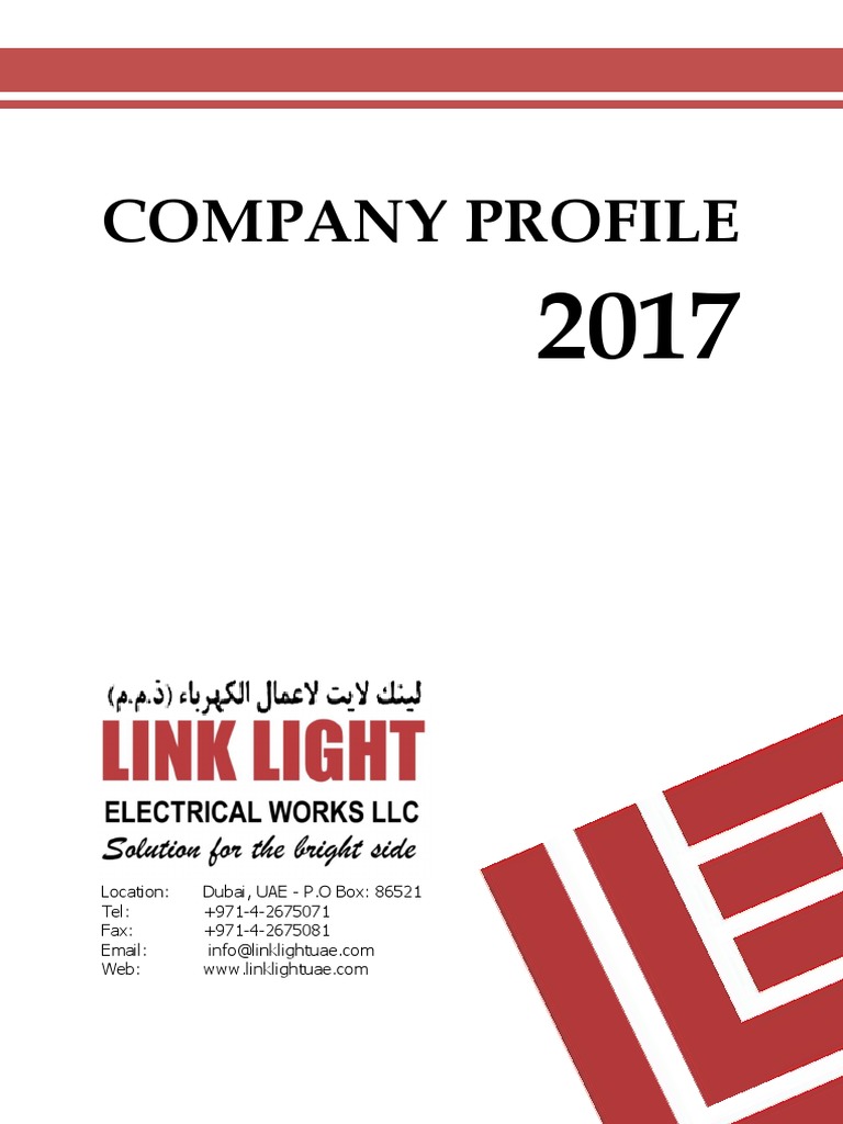 Lle Company Profile 2017 | PDF | Occupational Safety And Health ...