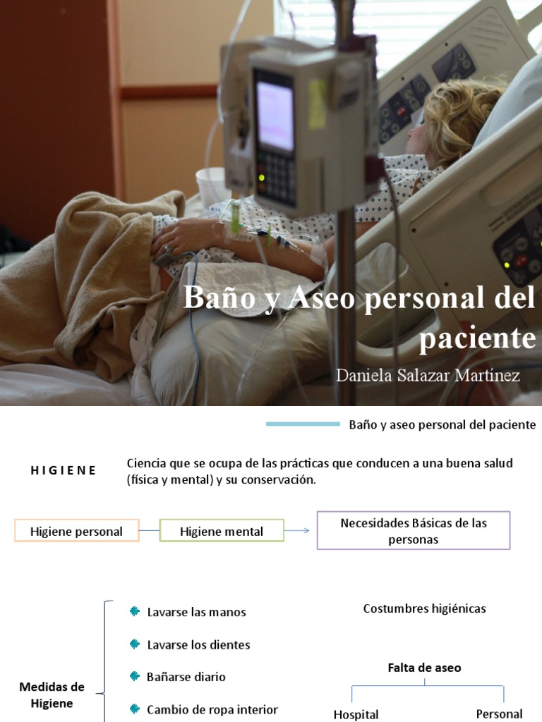 Baños y Aseo Personal Del Paciente | PDF | Higiene | Ciencias de la Salud