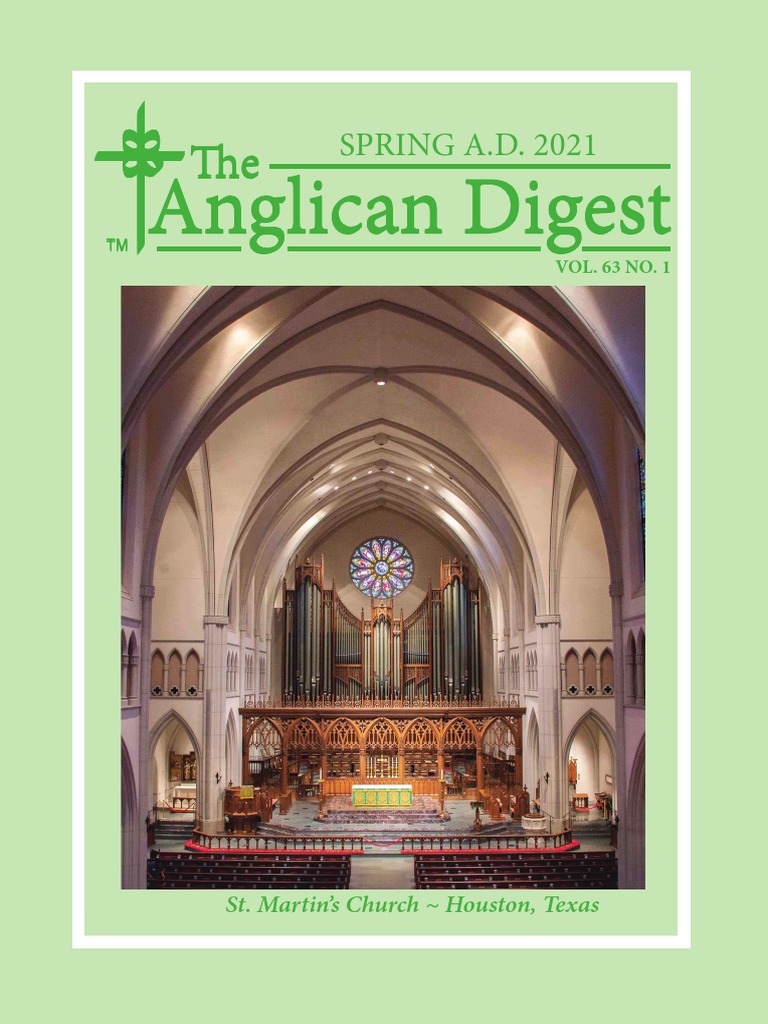 Issues Archive - The Anglican Digest