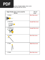 Body Levers: Types and Examples | PDF | Lever | Machines