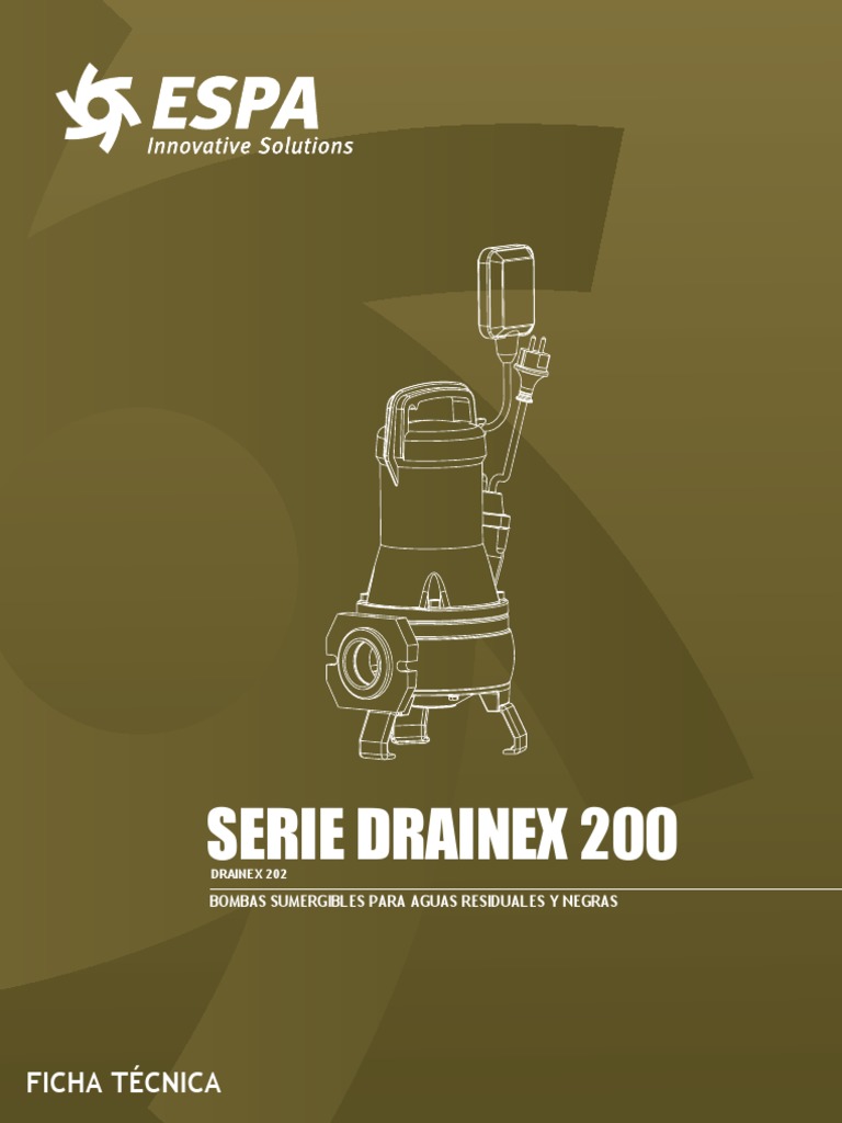Drainex 200ficha - Tecnica | PDF | Naturaleza
