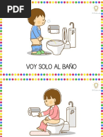 Secuencia - para - Ir - Al - Baño Pictogramas | PDF