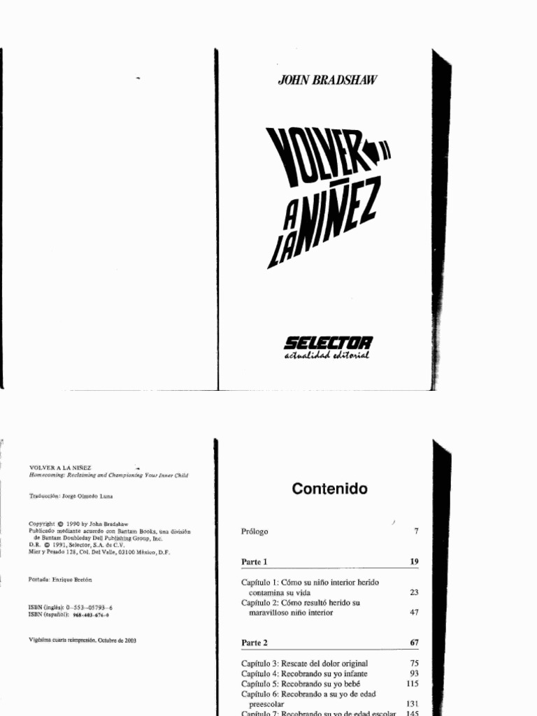 Volver A La Ninez John Bradshaw Pdf