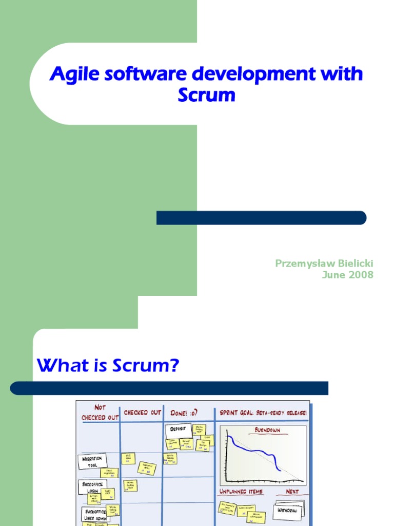 Agile Software Development With Scrum Pdf Scrum Software Development Systems Engineering