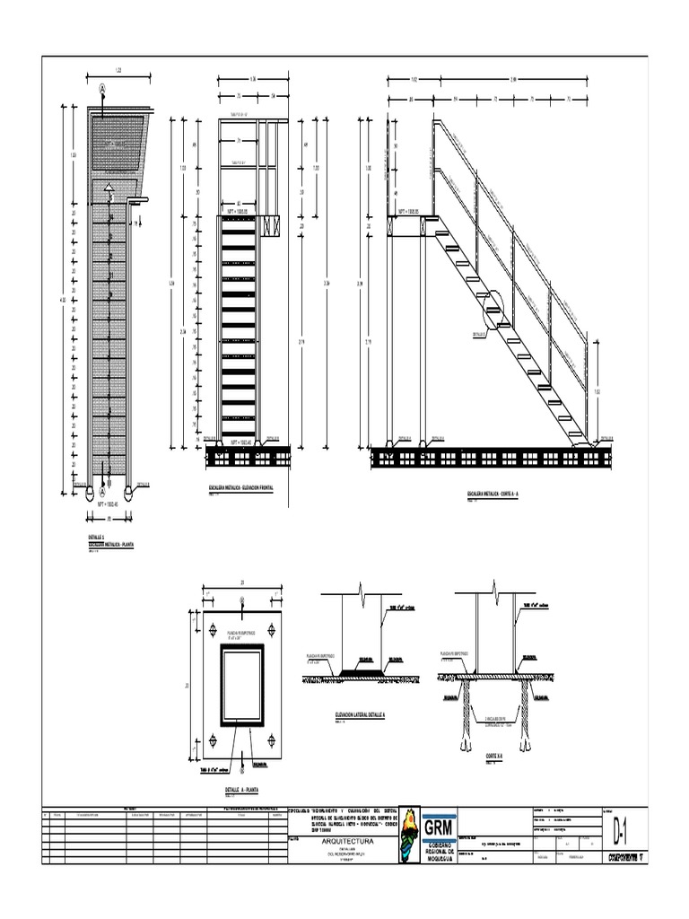 Escalera Metalica Con Baranda | PDF | Naturaleza