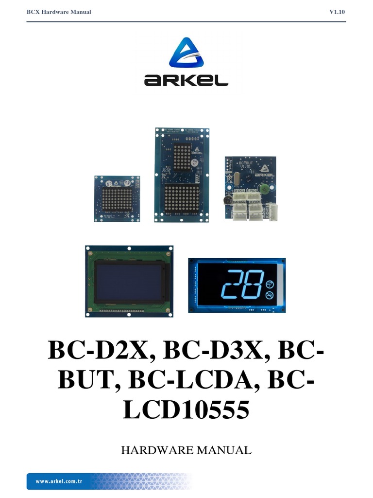 BCX Hardware Manual.V110.en | PDF | Computer Monitor | Electrical ...