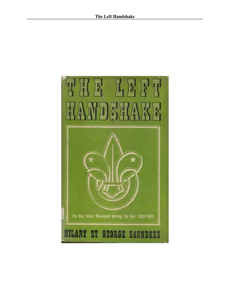 WWII Scouts: The Left Handshake | PDF | Armed Conflict | Unrest