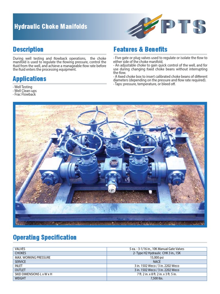 5 - Hydraulic Choke Manifolds | PDF