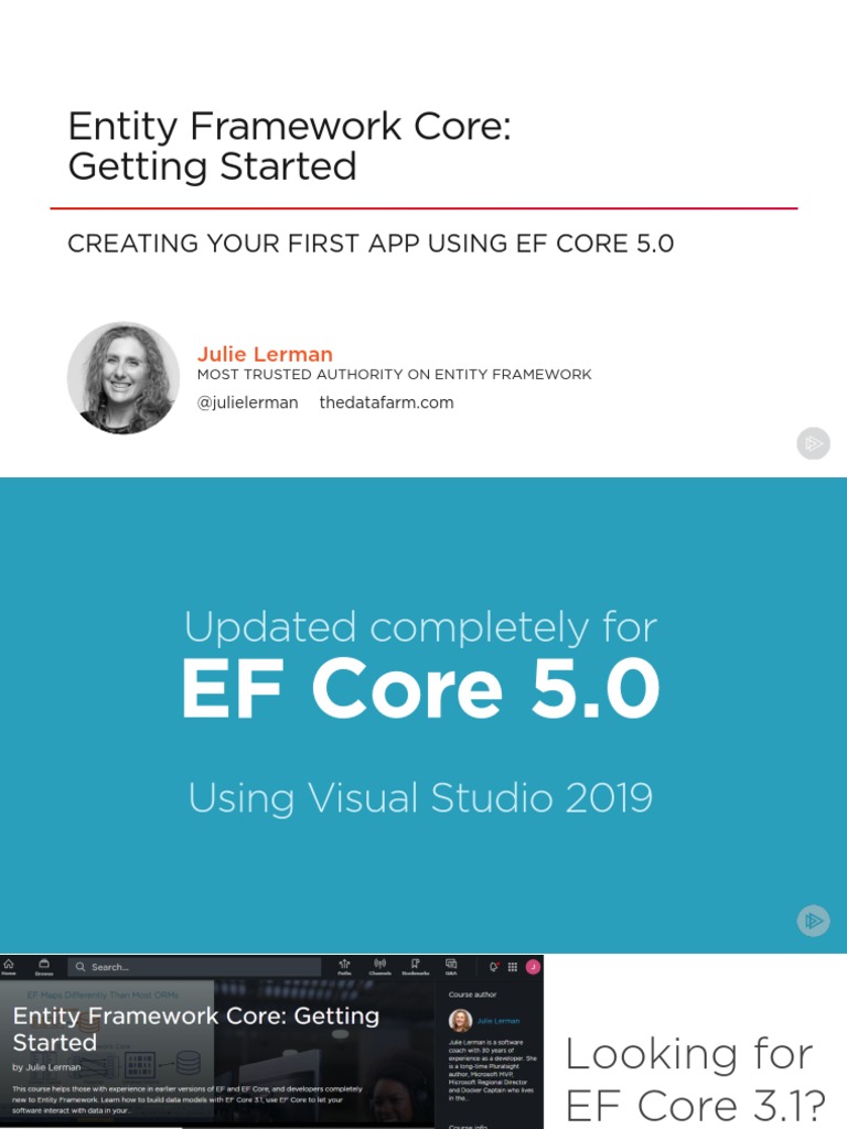 Building Your First Application Using Ef Core Slides | PDF | Entity ...