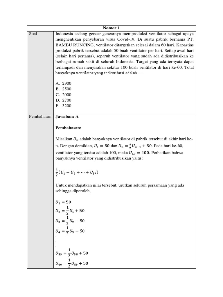 07 To Utbk Full Version (Saintek) - Matipa | PDF
