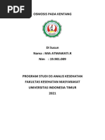 Laporan Praktikum Biologi Osmosis Dan Difusi | PDF