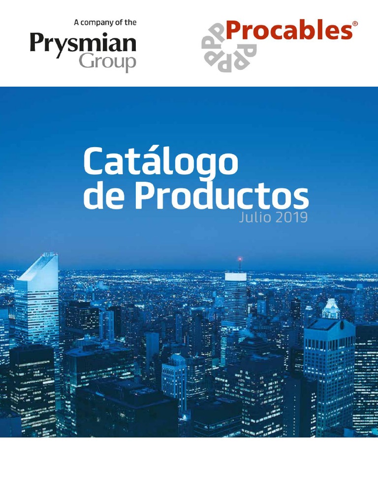 Catalgo de Cables Procables | PDF