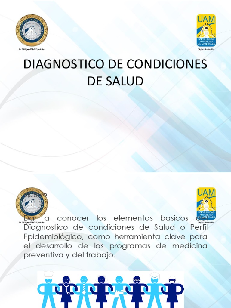 Diagnostico de Condiciones de Salud | PDF