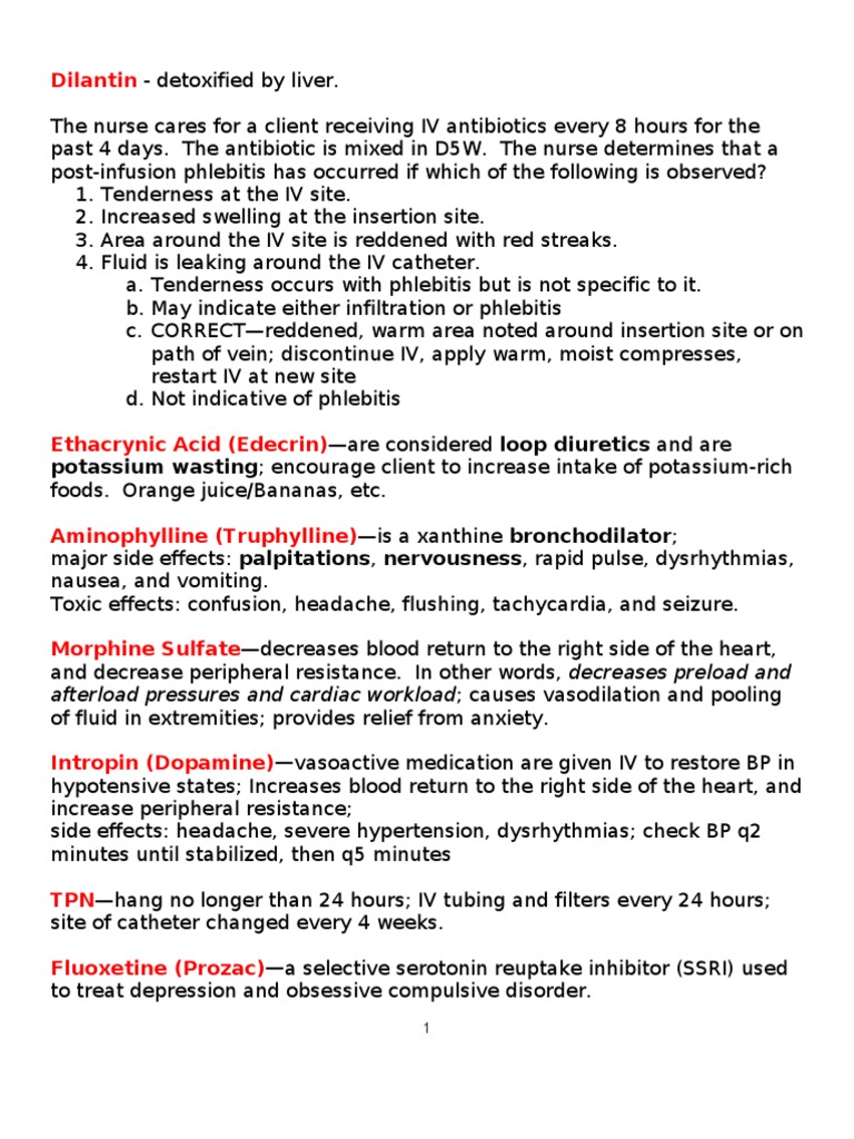 Nclex Notes | PDF | Congenital Heart Defect | Aorta