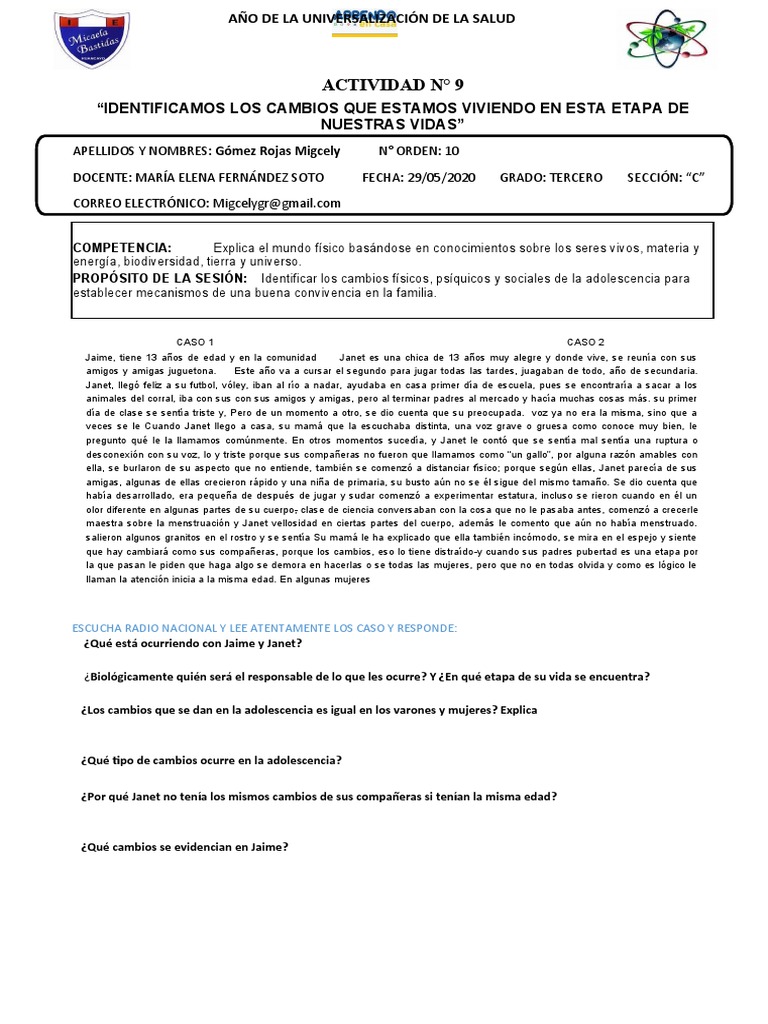 Ciencia y Tecnologia Nro9 | PDF | Adolescencia | Science