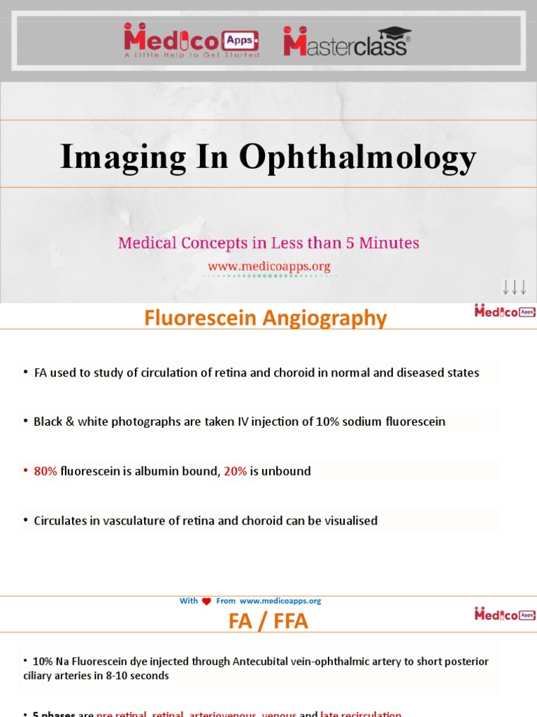 Dyes in Ophthalmic Imaging Techniques | PDF | Retina | Cornea