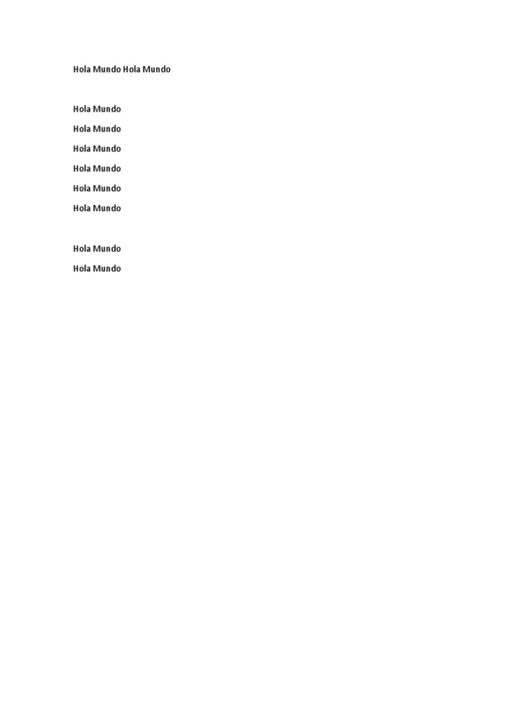 Hola Mundo Hola Mundo 2 | PDF