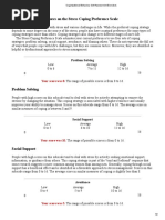 Coping Styles Questionnaire and Scoring | PDF | Psychological Testing ...