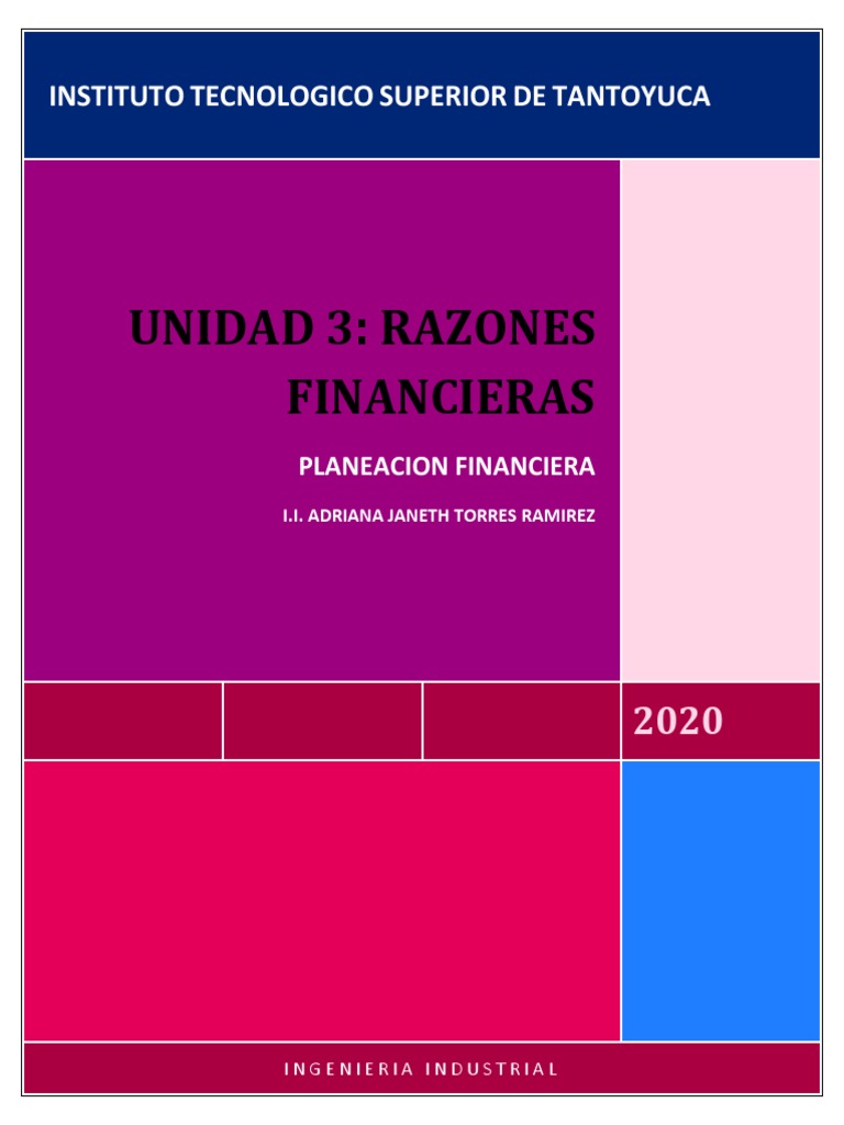 Unidad 3. Razones Financieras | PDF | Tasa interna de retorno | Ratio ...