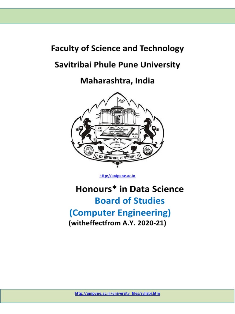 Data Science Honor Syllabus Sem-I | PDF | Educational Assessment | Data ...