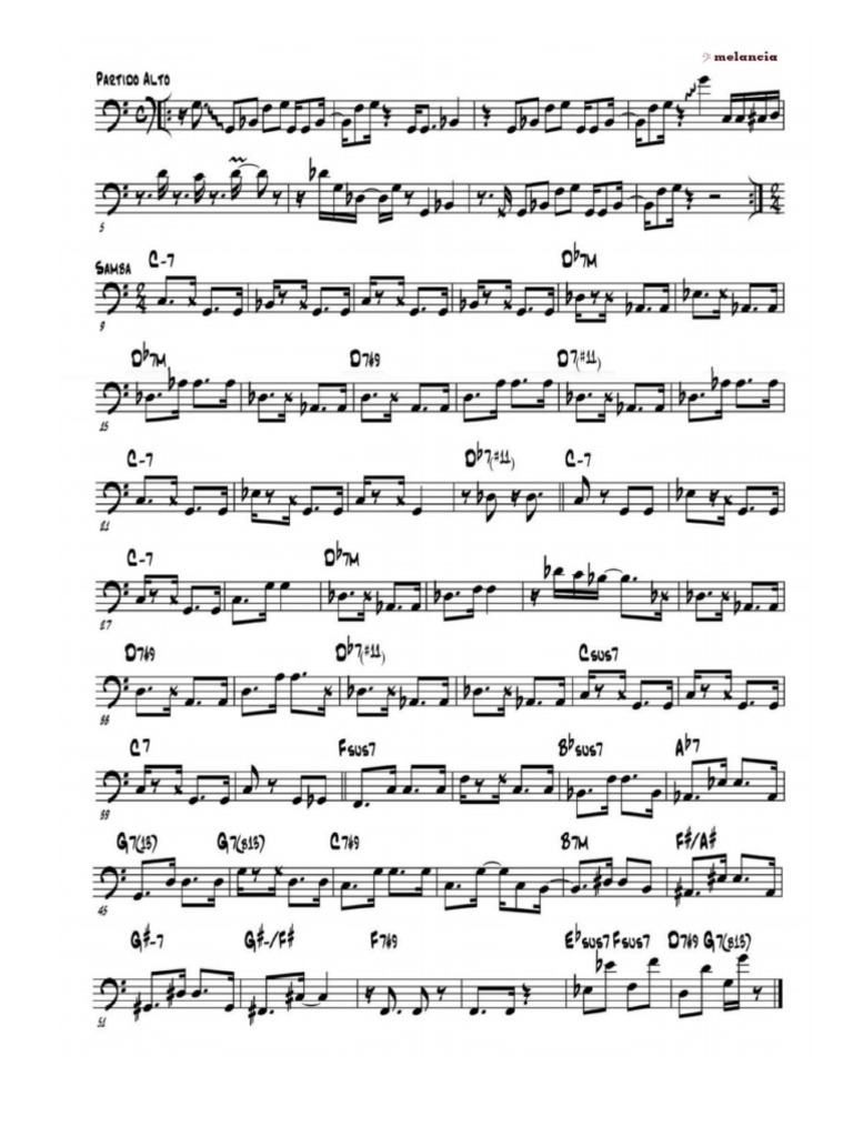 Melancia (Rique Pantoja) Arthur Maia's Bassline 86 | PDF