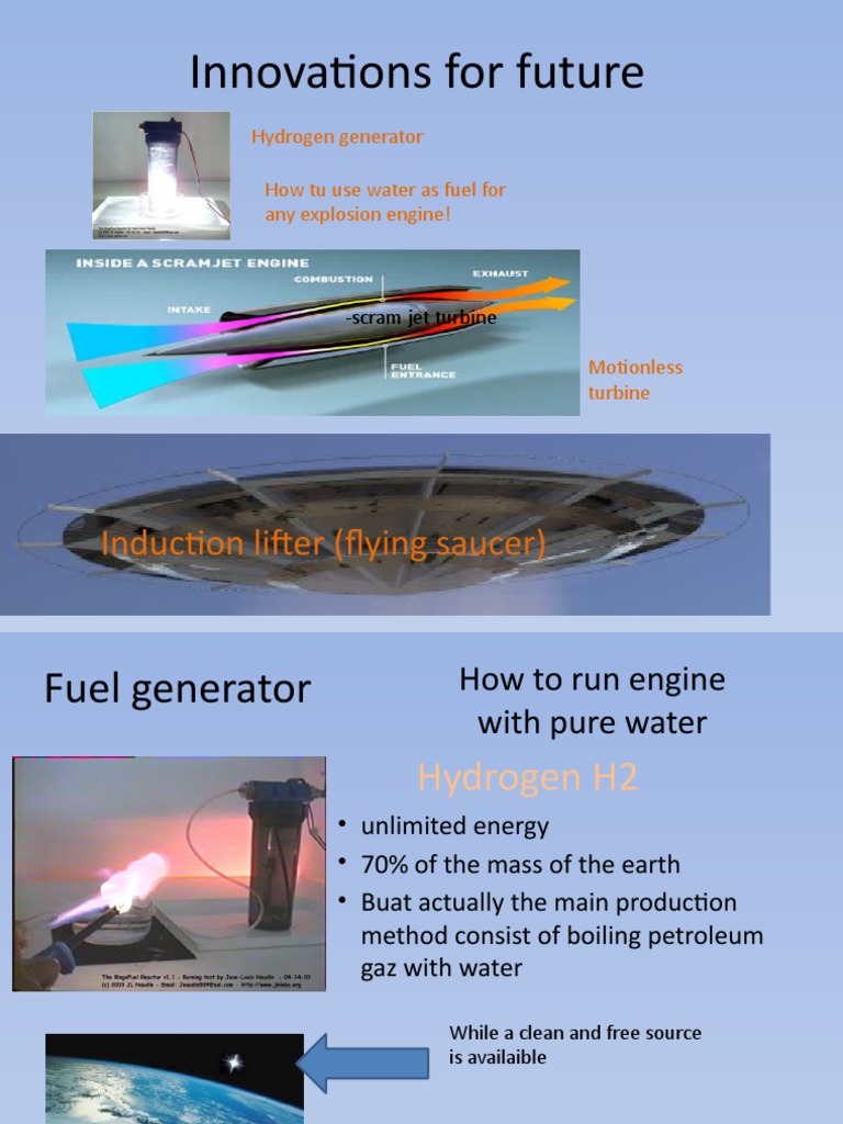 Presentation Hydrogen Generator and Lifter | PDF | Force | Propulsion